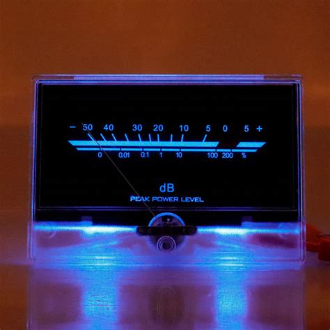 Taiwan Made Gold Voice Audio Vu Level Meter P 134 Backlit Audio Leveldb