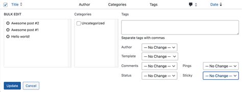 Making Bulk Edits In Wordpress A Comprehensive Guide Blog Admin Columns Pro