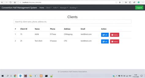 Hall Booking System Project In Php With Source Code And Report