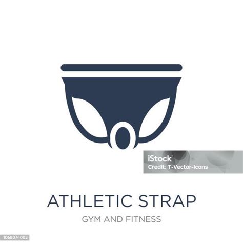 운동 끈 아이콘입니다 체육관과 피트 니스 컬렉션에서 흰색 배경에 유행 평면 벡터 운동 스트랩 아이콘 공 스포츠 장비에 대한 스톡 벡터 아트 및 기타 이미지 Istock