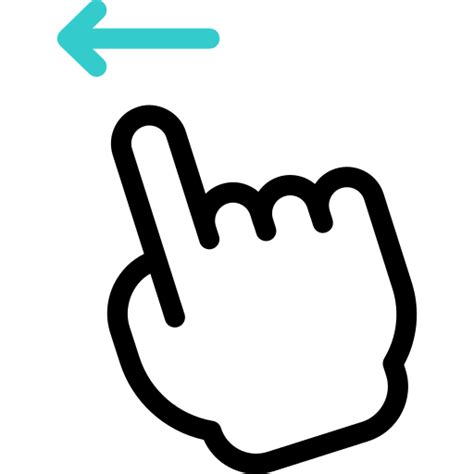Swipe Left Free Hands And Gestures Icons