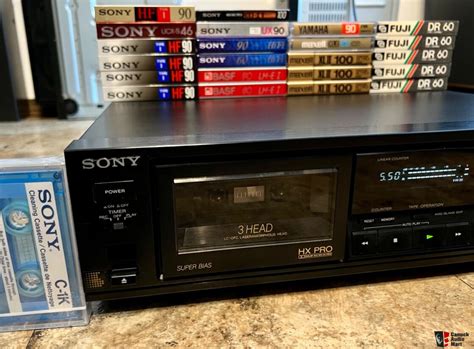 1990 Sony Tc K630 Es Series Flagship Top Of The Line 3 Head Tape