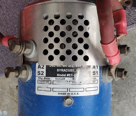 Can You Identify This D And D DC Motor DIY Electric Car Forums