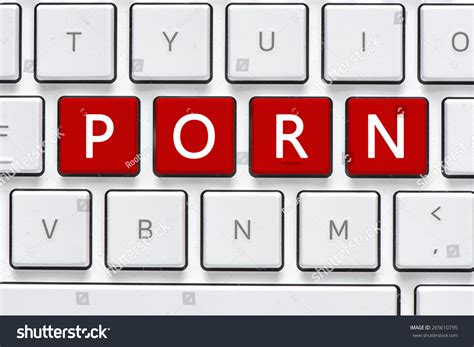 Keyboard Porn Buton Computer White Keyboard Stock Photo 265610795 Shutterstock