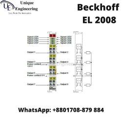Beckhoff Ethercat EL3742 Analog Input Card Unique Engineering