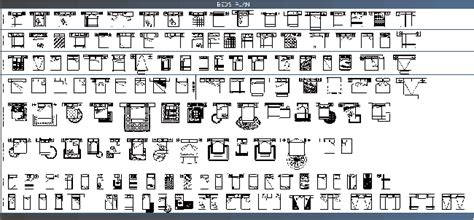 دانلود مبلمان اتوکد خط معمار