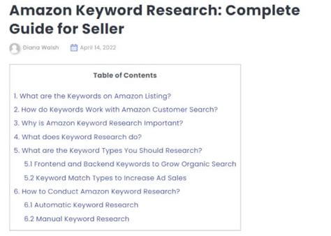 amazon keyword research guide amazon keyword research and ranking