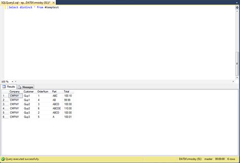 Easy Microsoft SQL Queries For Epicor Data Validation Datix