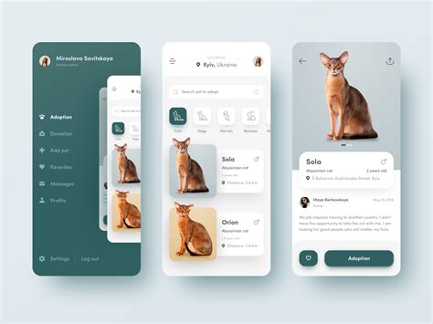 Github Jabguru Flutter Adoption Flutter Ui Pet Adoption Mobile App