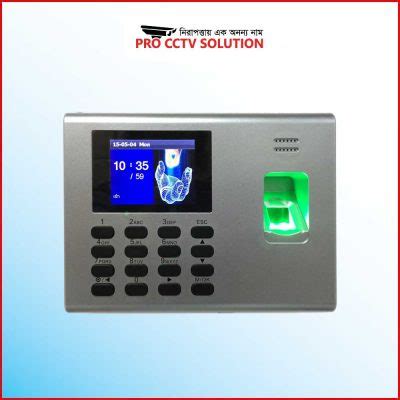 ZKTeco K Fingerprint Time Attendance Access Control Pro CCTV Solution