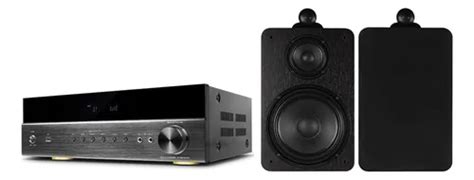 Set Receiver Hs 52 Parlantes 3 Vias Hs 150w Cuotas Sin Interés