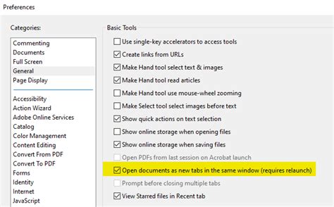 How To Open Multiple Pdfs In Separate Windows Adobe Acrobat Dc Nac It Knowledgebase