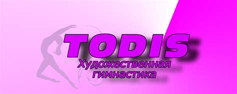 СК «todis Художественная гимнастика ТРЕНИРУЕМ С МАЛЫХ ЛЕТ ВО ИМЯ