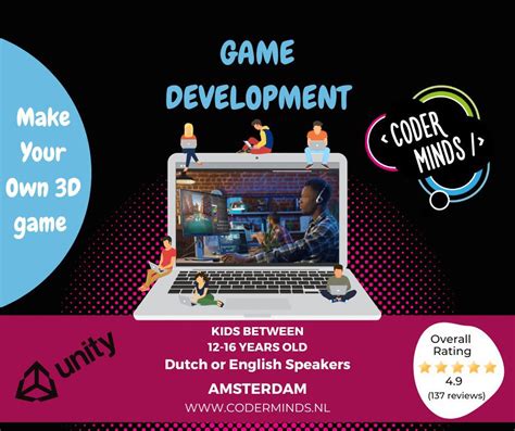 amsterdam game development course february 2023 registration coderminds