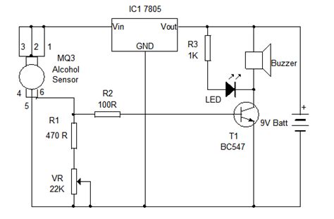 Smart Automobile Off System By Alcohol Detection Diy Experiments School Science Stem Kit