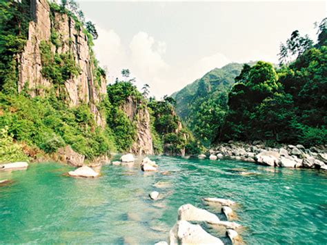 浙西大龙湾风景区 白云源风景区 天子地风景区 大山谷图库