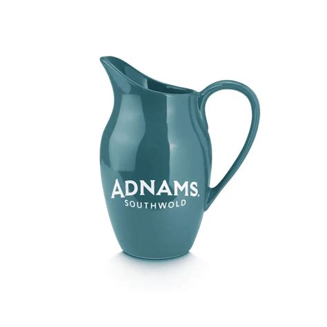 Adnams Stoneware White Jug Adnams Plc