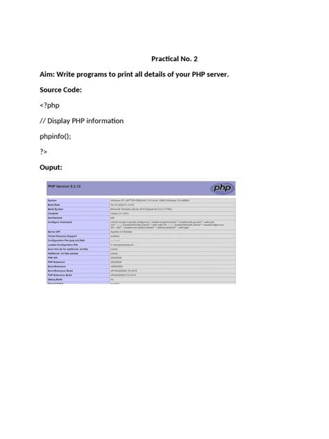 Practical No 2 Pdf
