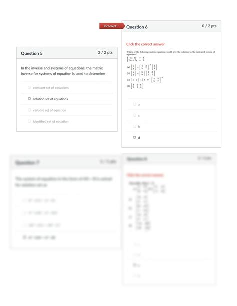 Solution Linear Algebra Questions Answers Part 2 Studypool