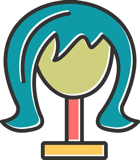 Wig Vector Icon 20306511 Vector Art At Vecteezy