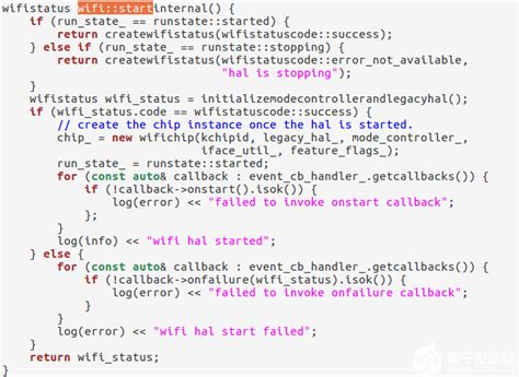 技术分享怎么在Android 9 10上面实现WIFI功能 电子发烧友网