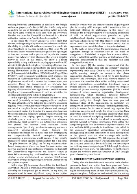 A Survey On Identity Based Encryption In Cloud Computing Pdf