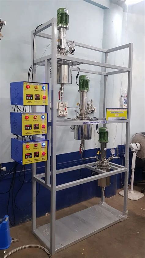 Stainless Steel Cstr Continuous Stirred Tank Reactor For Reaction At 250000 In Thane