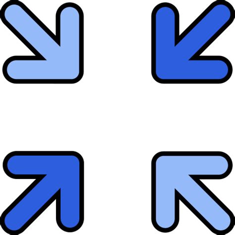 Minimize Generic Color Lineal Color Icon