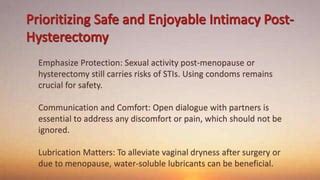 Sexual Health After Hysterectomy Perspectives For Endometriosis Patients Ppt