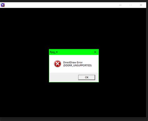 How To Fix Directdraw Error Will Put More Info In Comment Rrpgmaker