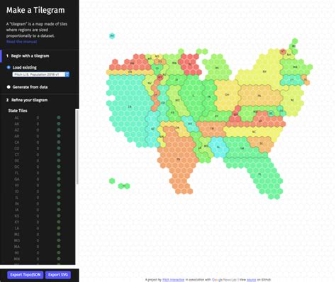 Make Your Own Tiled Cartograms By Nathan Yau Datavis Visualization Data Visualization Make