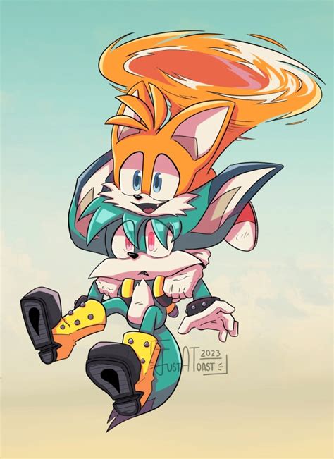 Tails And Kitsunami 🌊 After Reading Sonic Idw 56 I Kept Thinking About