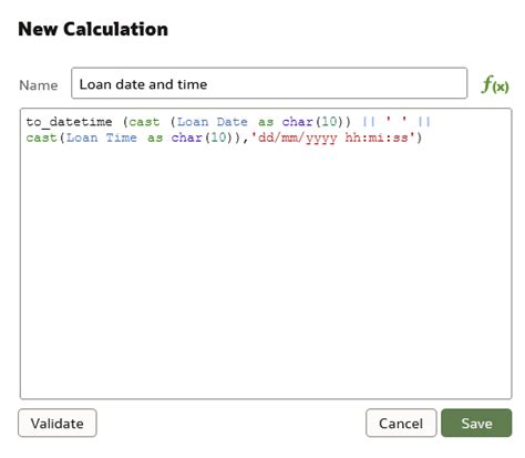 Data Visualization How To Use Data Visualization Calculations To Concatenate And Create Fields