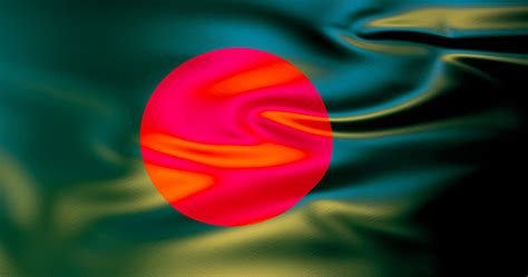 바람에 방글라데시 플래그입니다 3 차원 일러스트 레이 션 3차원 형태에 대한 스톡 사진 및 기타 이미지 3차원 형태 Flag Of Bangladesh 고급 Istock