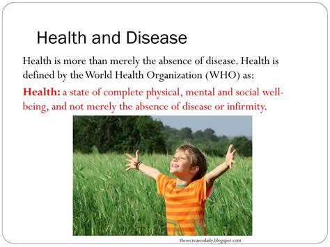Ppt A Search For Better Health Topic 1 What Is Health Powerpoint