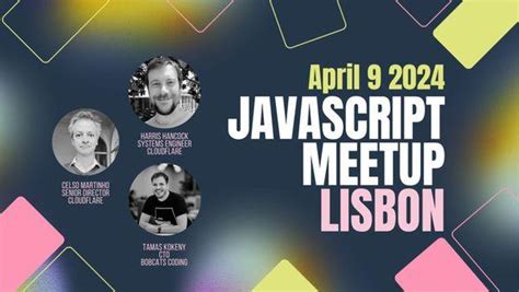 bobcats coding on linkedin javascript lisbon april gathering tue