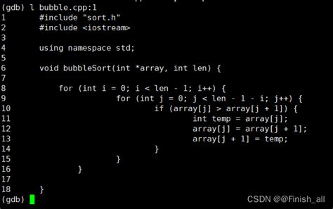 Linux Gdb调试工具常用知识点总结（如何debug你的代码）gdb Debug Csdn博客