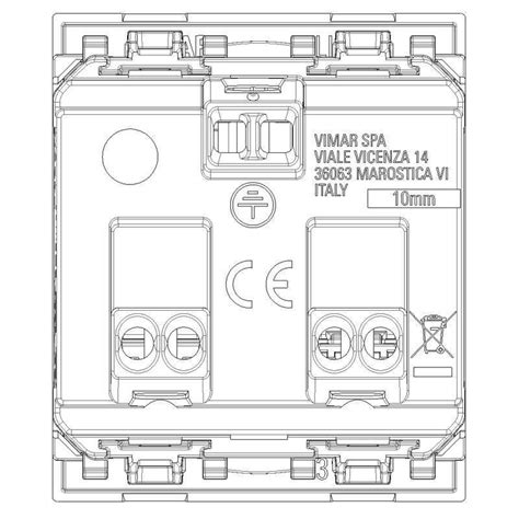 Vimar Linea Standard Schuko Socket 16A 2P E P40 Hemp Colour 30210 C