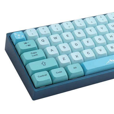 Buy Hyekic Keycaps 123 Keys Pbt Keycaps Custom Xda Keycaps Dye Sublimation Iceberg Keycaps For