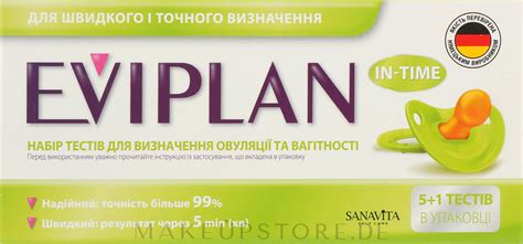 Eviplan - Ovulations- und Schwangerschaftstest-Set, 5 + 1 St ...