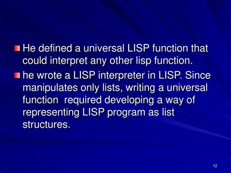 List Processing Lisp Maclennan Chap Ppt Download