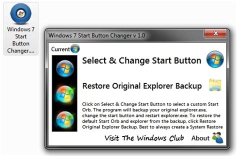 Customize Your Windows 7 Start Menu Button TechSpot