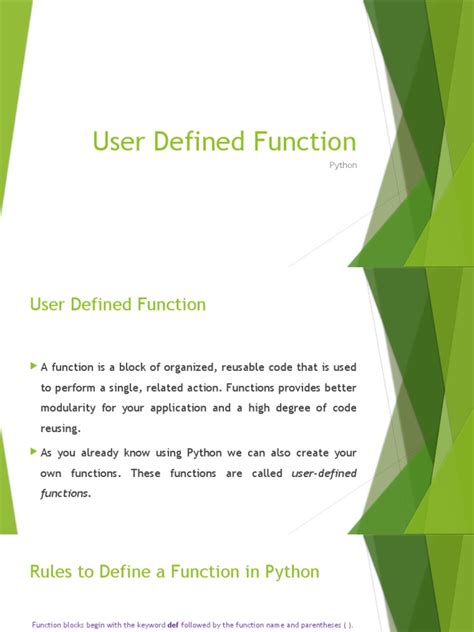 Python 7 User Define Function Pdf
