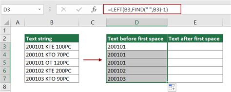 Excel Split Cells After Space Tondad