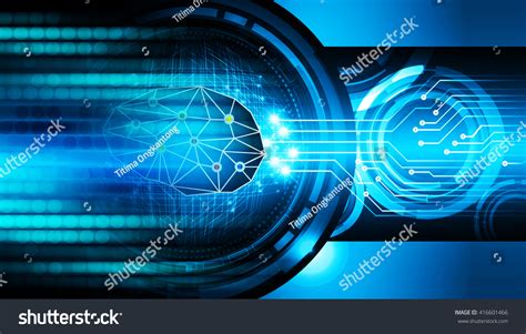 Magnifying Glass Scanning Identifying Computer Virus Stock Illustration 416601466