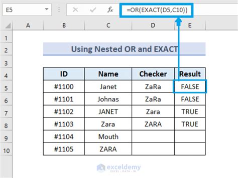 How To Find Case Sensitive Match In Excel 6 Formulas Exceldemy