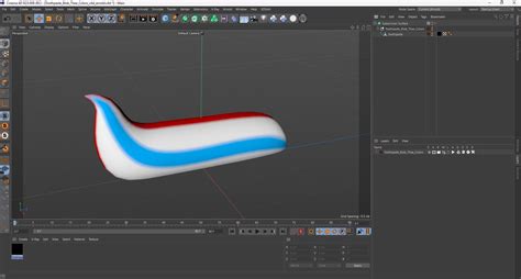 Toothpaste Blob Thee Colors 3d Model Turbosquid 2319049
