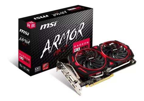 Placa De V Deo Amd Msi Armor Mk Radeon Rx Series Rx Oc Edition Gb Mercadolivre