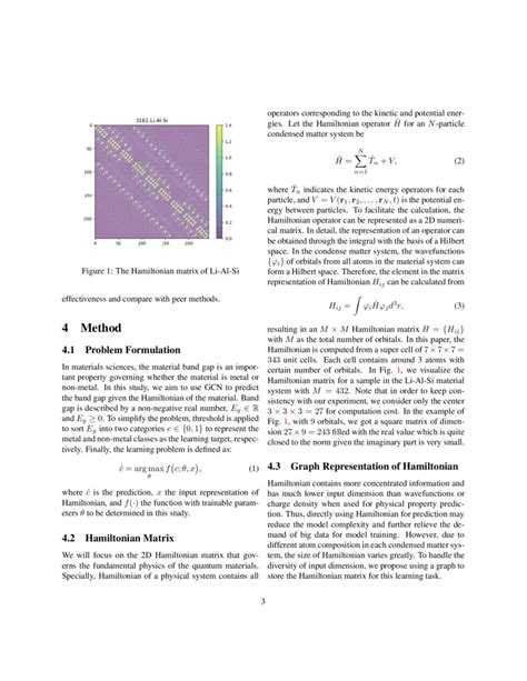 Graph Neural Network For Hamiltonian Based Material Property Prediction Deepai