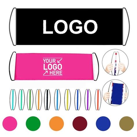 Advertising Retractable Hand Held Scrolling Banner Impact Promos By